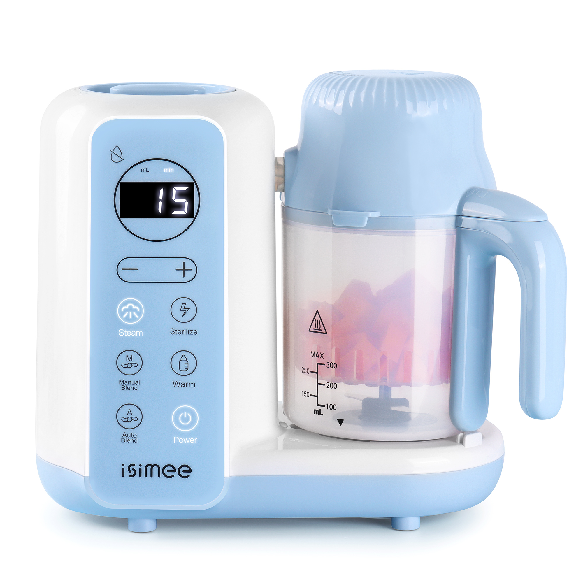 iSiMEE 7-in-1 Baby Food Maker, Puree Baby Food Processor, Bottle Warmer ...